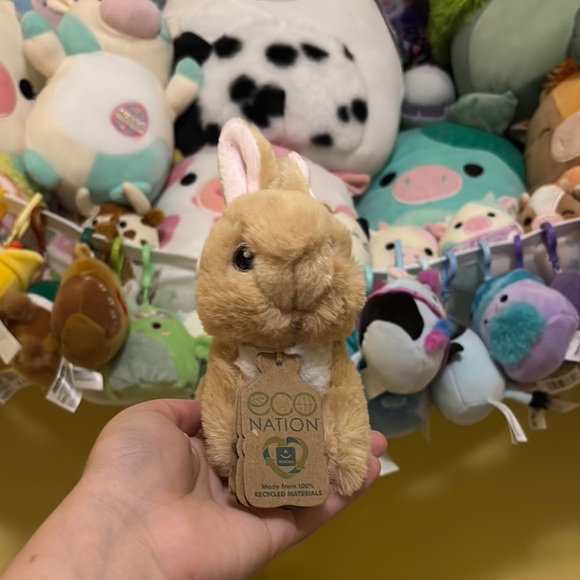 eco nation | Toys | Tan Stuffed Animal Plush Toy With Fluffy Texture ...